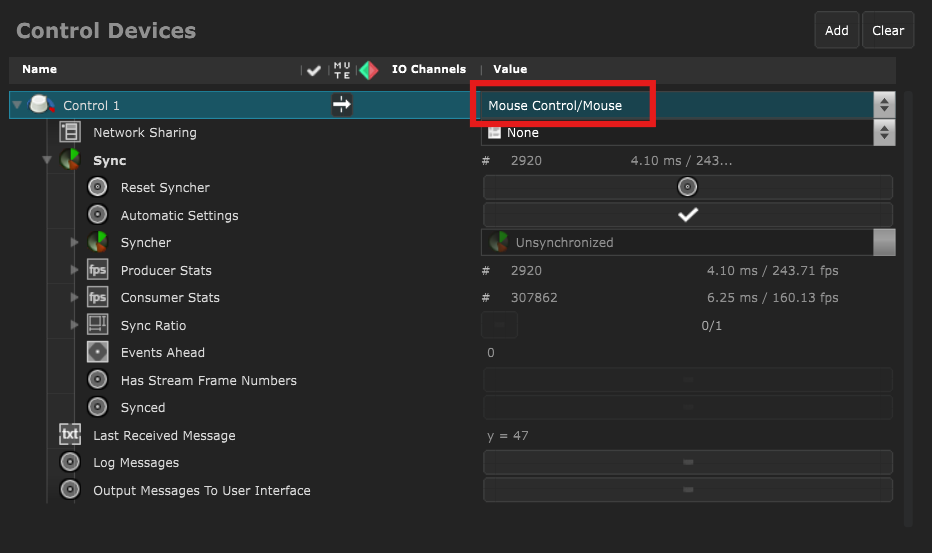 Mouse :: SMODE documentation
