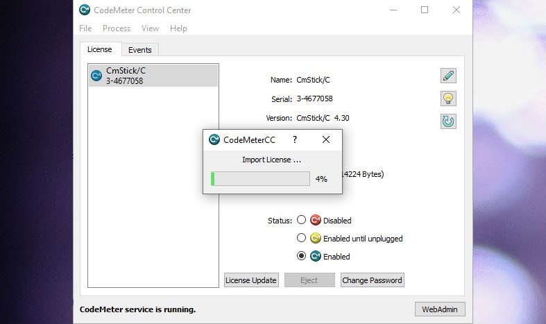 Apply a license Update :: SMODE documentation