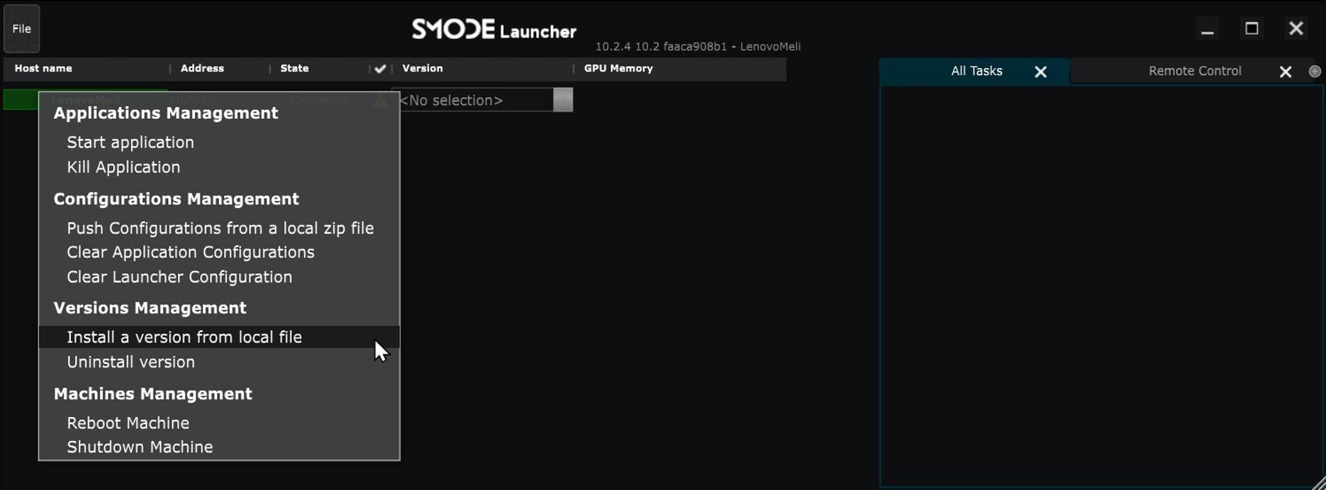 Install a new version of SMODE on multiple machines :: SMODE documentation