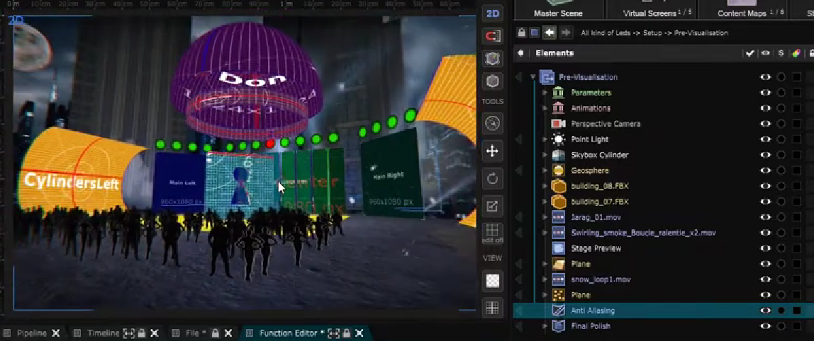 Create a stage pre-visualization :: SMODE documentation